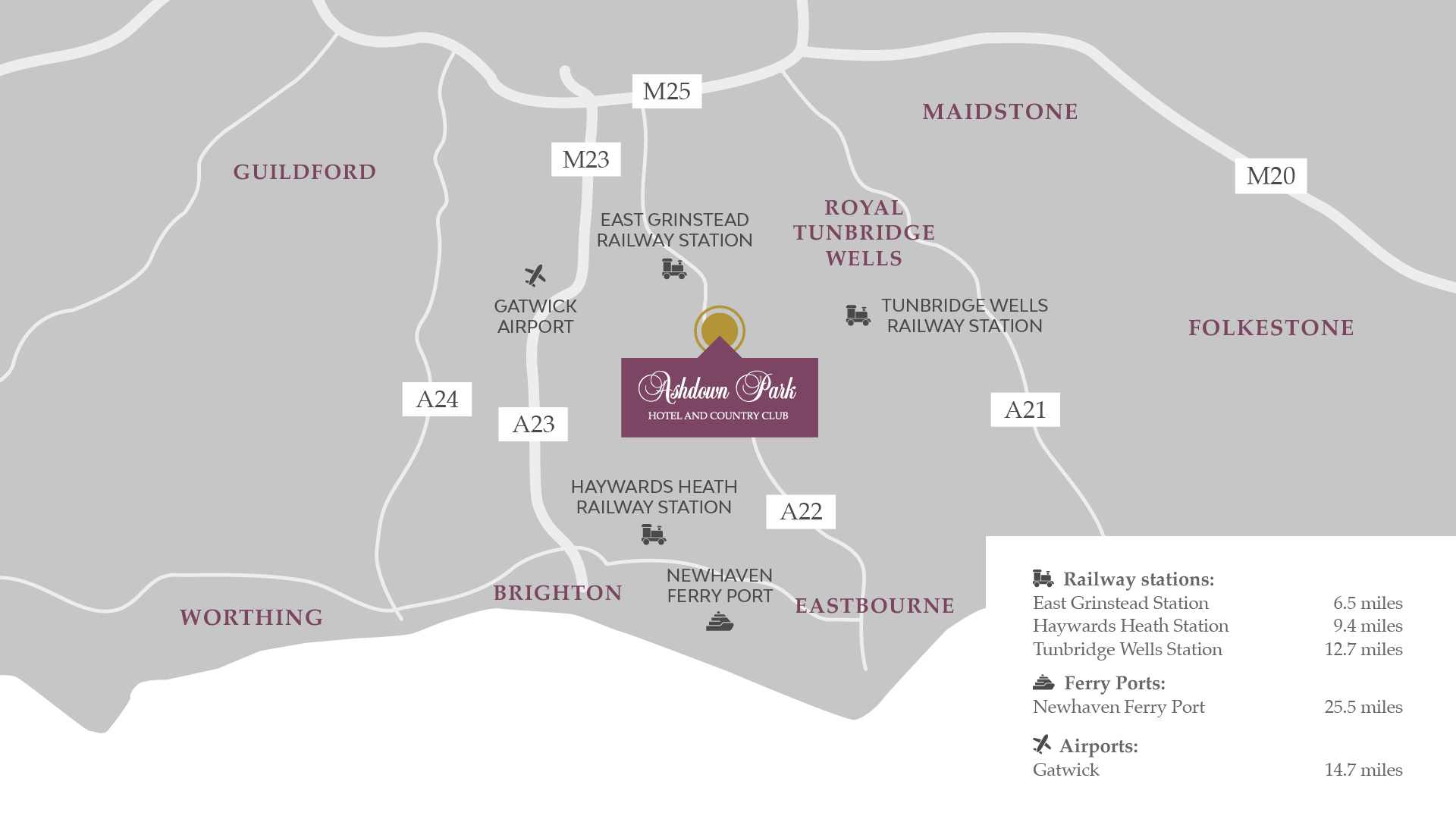 Groups and Tours at Ashdown Park | Ashdown Park Hotel